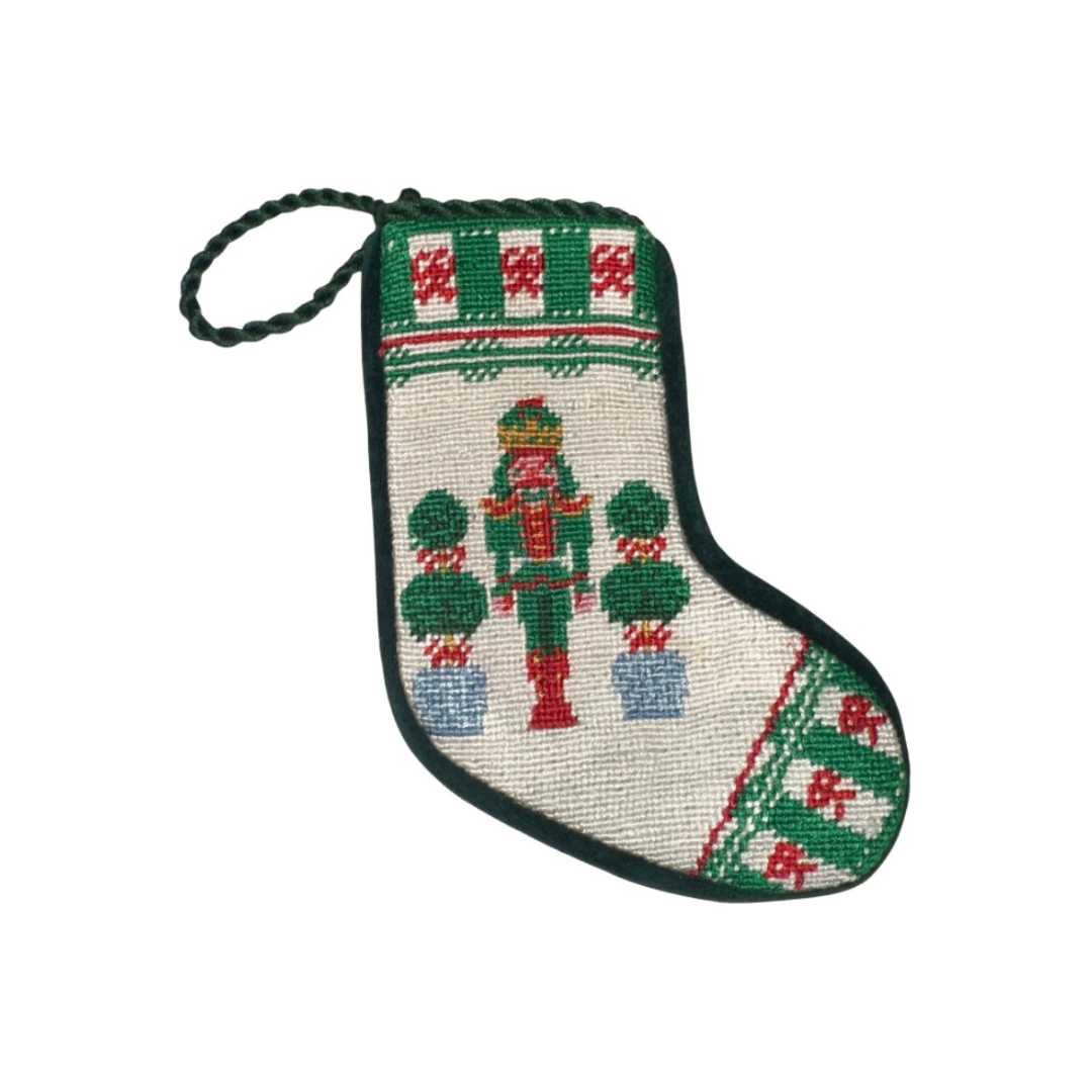 Needlepoint Christmas Stocking – Dunbar Road