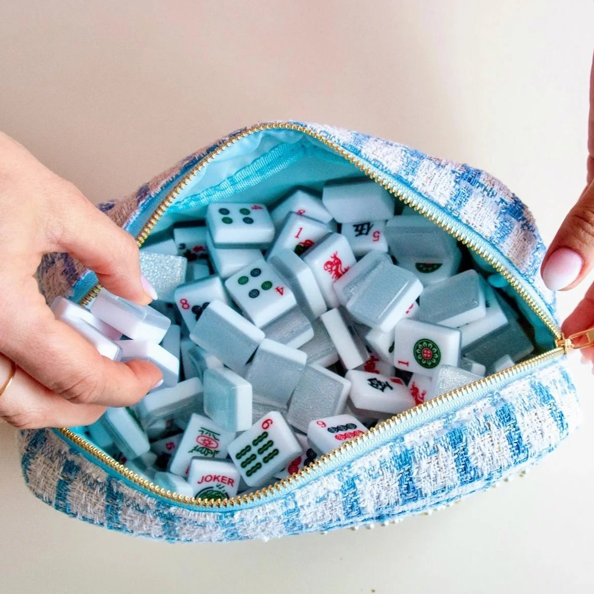 Tweed Mahjong Storage Bag – Dunbar Road